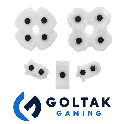 2nd Gen PS4 Controller Rubber Conductive Pads Buttons Repair ...