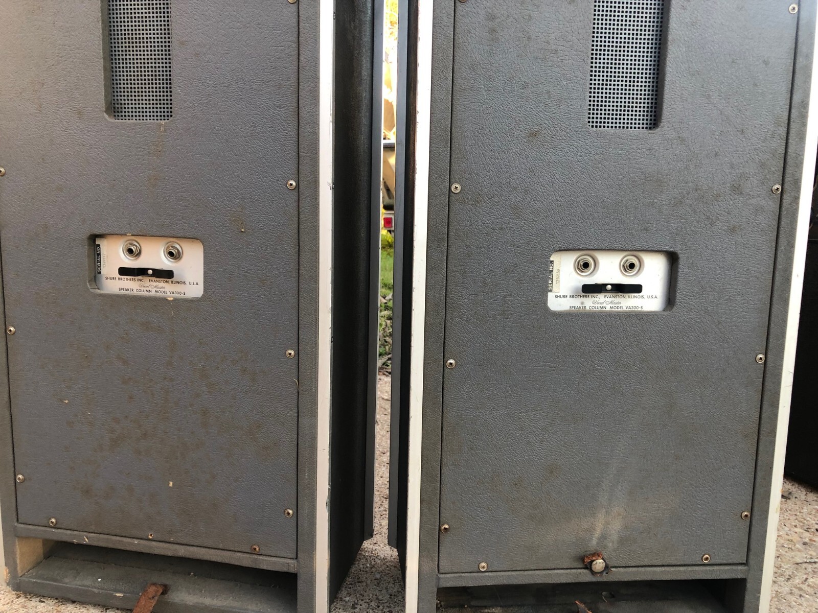 Lot of 2 Shure Vocal Master Speakers VA300-5 Pro Audio or Home Audio | eBay