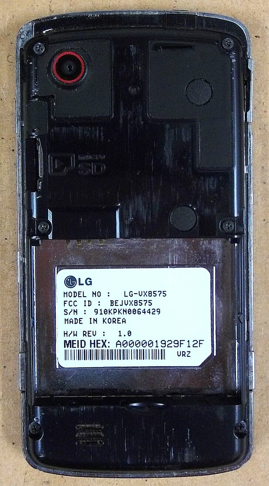 LG Chocolate Touch VX8575 - Silver ( Verizon ) Rare Cellular Phone | eBay