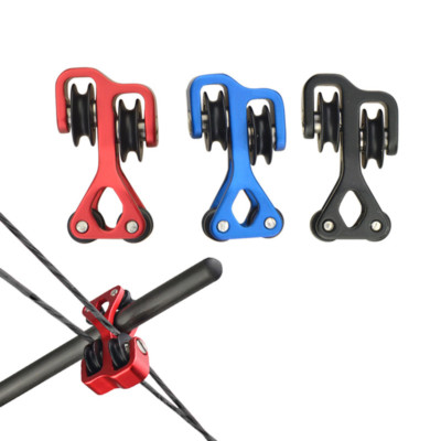 Archery Roller Cable Slide Aluminum Compound Bow String Splitter Glide ...
