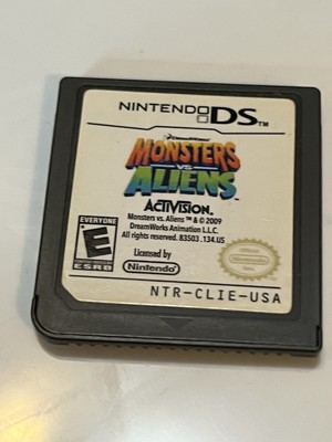Monsters Vs Aliens (Nintendo DS, 2009) Game Cartridge Only (Tested ...