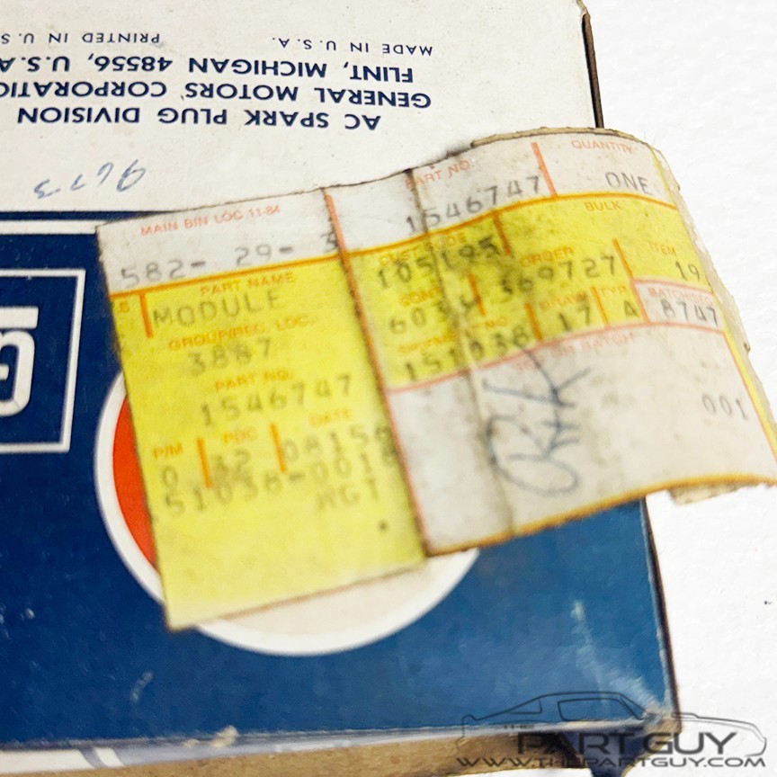 NOS 82-85 Cadillac Eldorado Seville CRUISE CONTROL POWER MODULE SENSOR ...