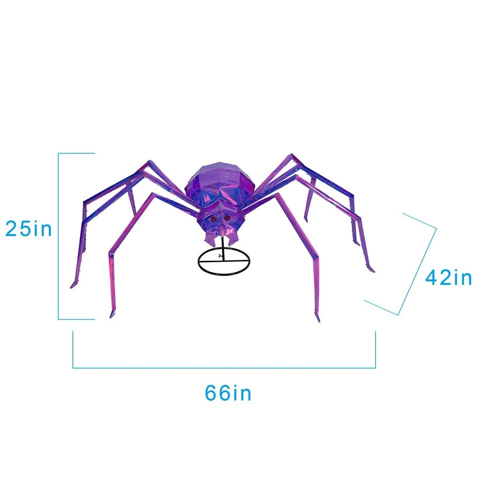 Member's Mark Pre-Lit Prismatic Spider | eBay