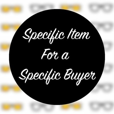 Specific item for a specific buyer | eBay UK