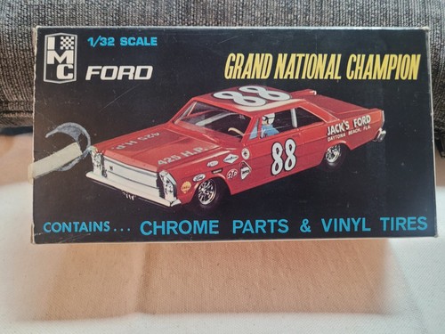 Vintage '65 Ford Galaxie IMC 1/32 Grand NATIONAL CHAMPION MODEL Unbuilt ...