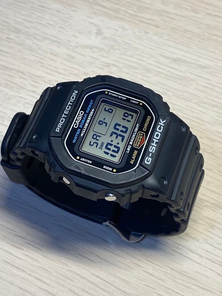 CASIO G SHOCK Digital Wristwatch Black | eBay