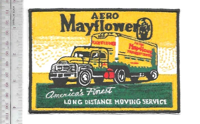 Trucking Aero Mayflower Long Distance Moving Service 1950 Patch No ...