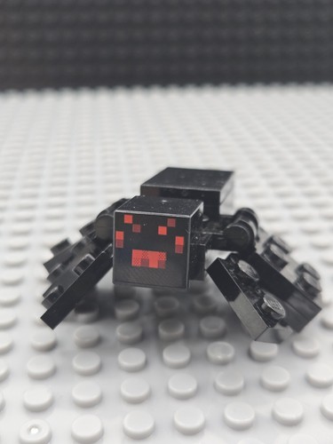 Lego Minecraft Black Spider Minifigure | eBay