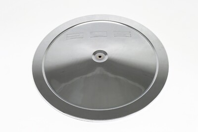 16" Round Chromed Steel Top 502 Logo Air Cleaner Lid Chevy Ford Mopar ...