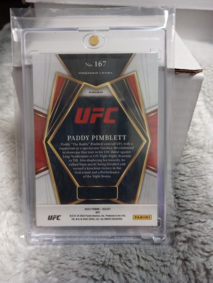 ufc card Select Elephant Patty Pimblett | eBay