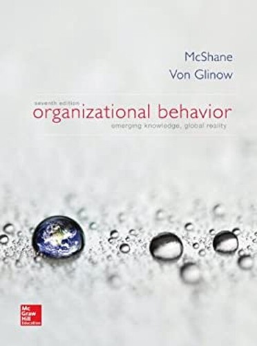 Organizational Behavior Hardcover Steven Lattimore, von Glinow, M ...