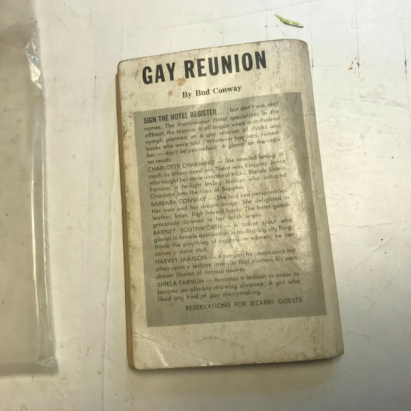 Eric Stanton Gay Reunion AH 119 1965 bud conway Lesbian Femdom Pulp pb ...