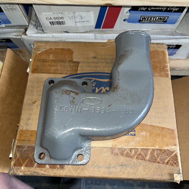 Genuine Ford E7HZ-8592-A Connector w/ E5HN-8594-BBA No Gasket for sale ...