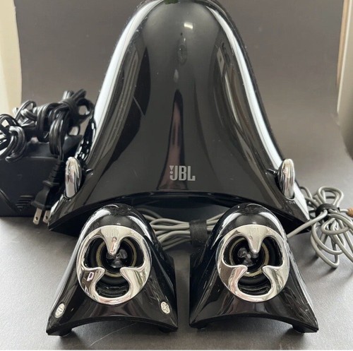 JBL Creature II Black 2.1 3-Piece Desktop Speaker System with Rebuilt ...