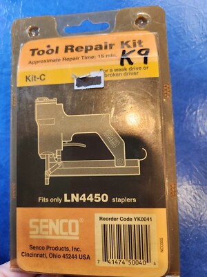 Senco Yk0041 Driver Eb0035 and piston seal kit C for LN4450 stapler | eBay