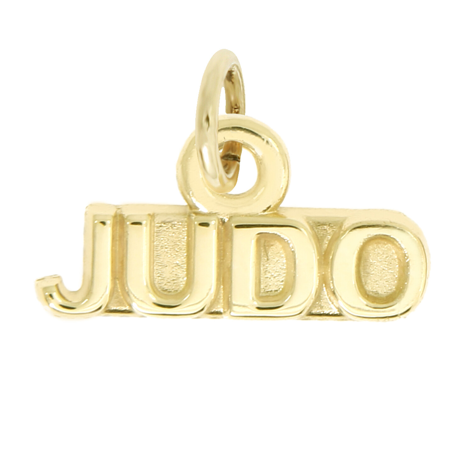 14Kt Yellow Gold Polished Sport Judo Charm Pendant | eBay