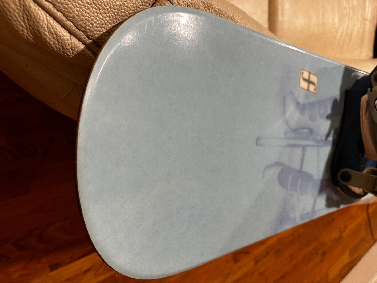 Vintage Forum Peter Line Snowboard Lady In Hee 151cm W/ Salomon ...