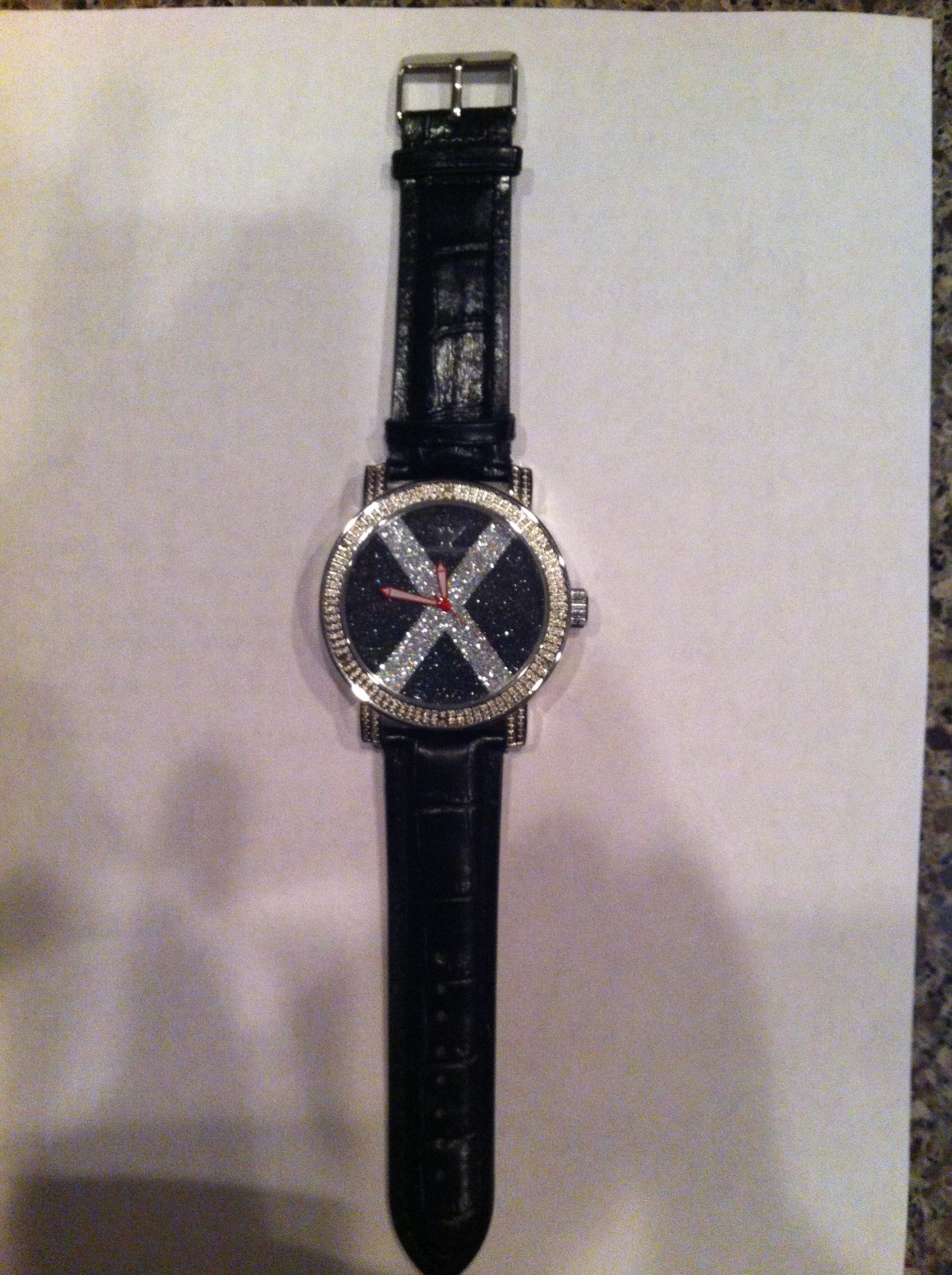 Diamond King Watch with 6 Diamonds - Cross Face (New) | eBay