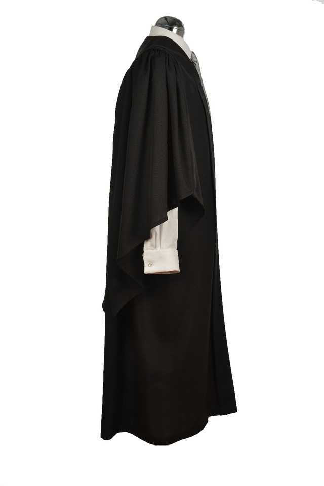 Graduation Gown Bachelors University Adult Fluted Academic Robe Masters ...