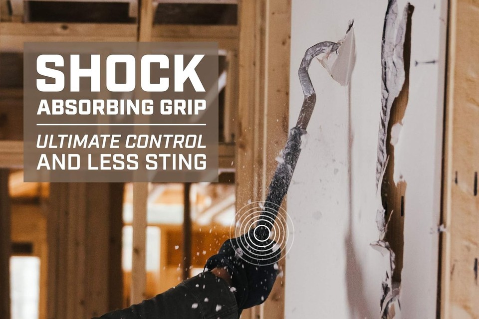 SPEC-D30PRY Tools 30" Wrecking Crowbar, 30" Demo Bar, Black/Tan | eBay