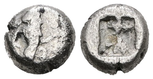 Ancient Greek Silver Obol - 510-486 BC - Darius I | eBay