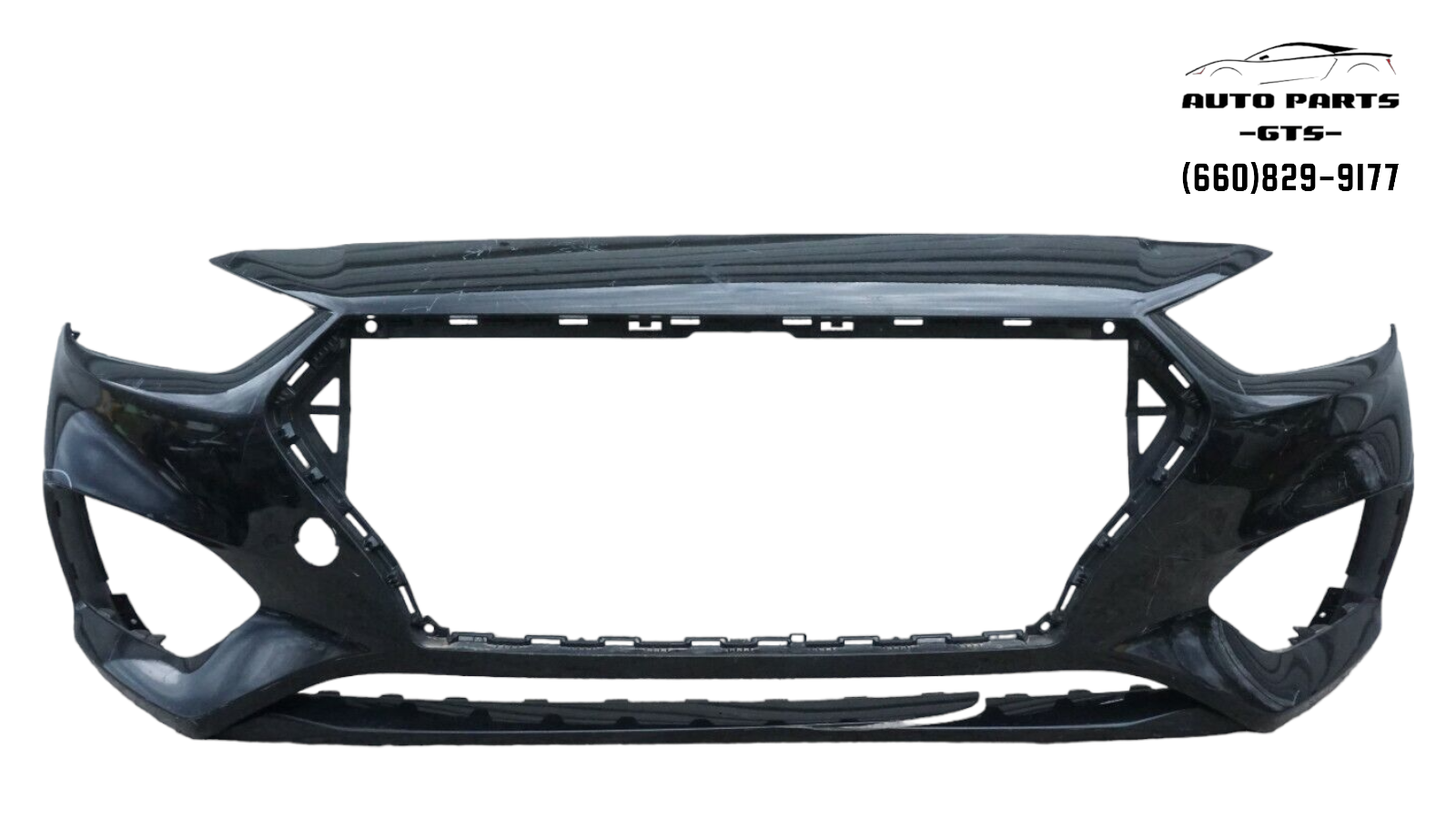 2018-2020 HYUNDAI ACCENT FRONT BUMPER COVER PANEL PLASTIC FACTORY OEM ...