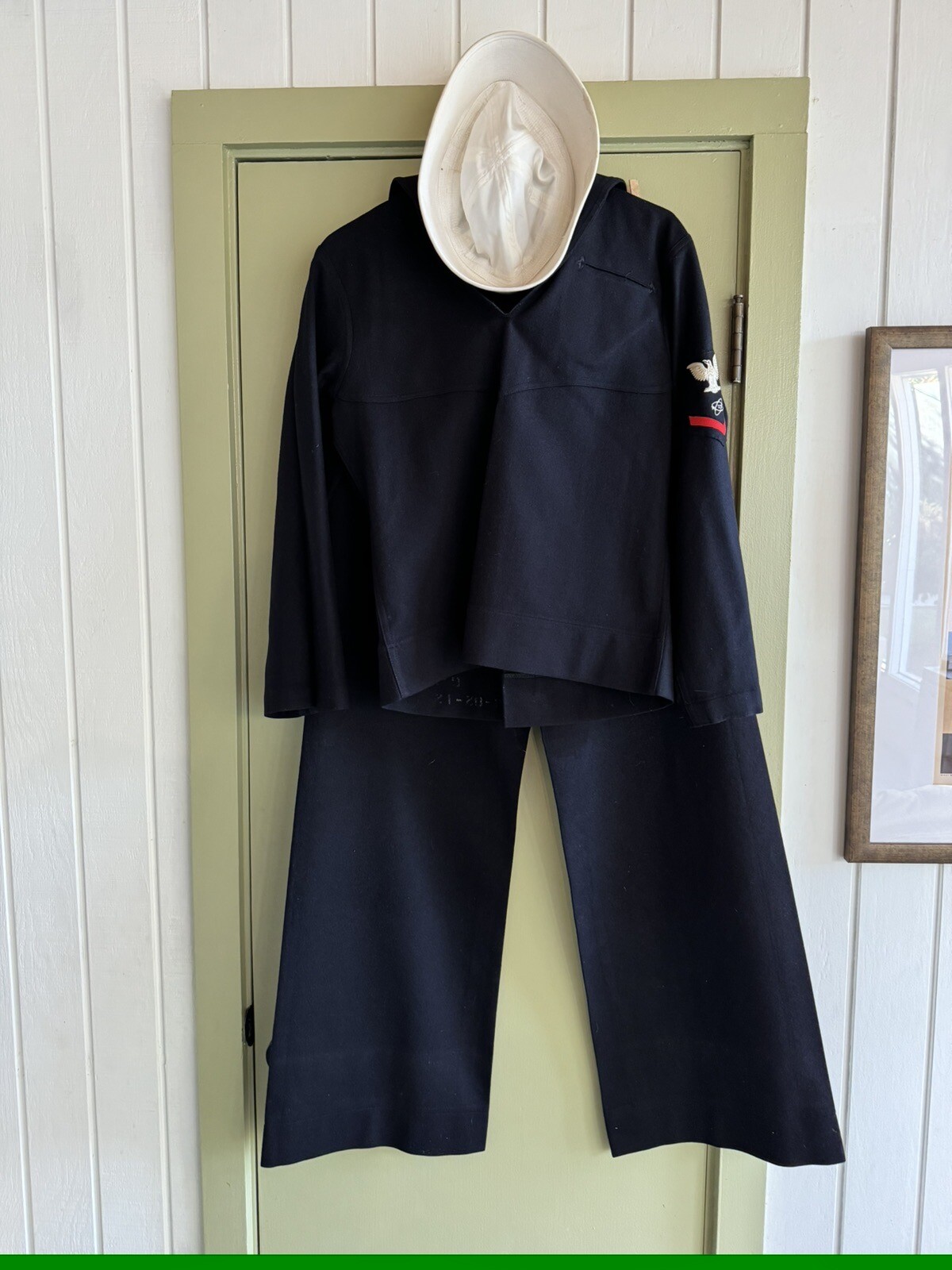 Vintage Mens WW2 Cracker Jack Navy Uniform 3PC Set WWII 1940s | eBay