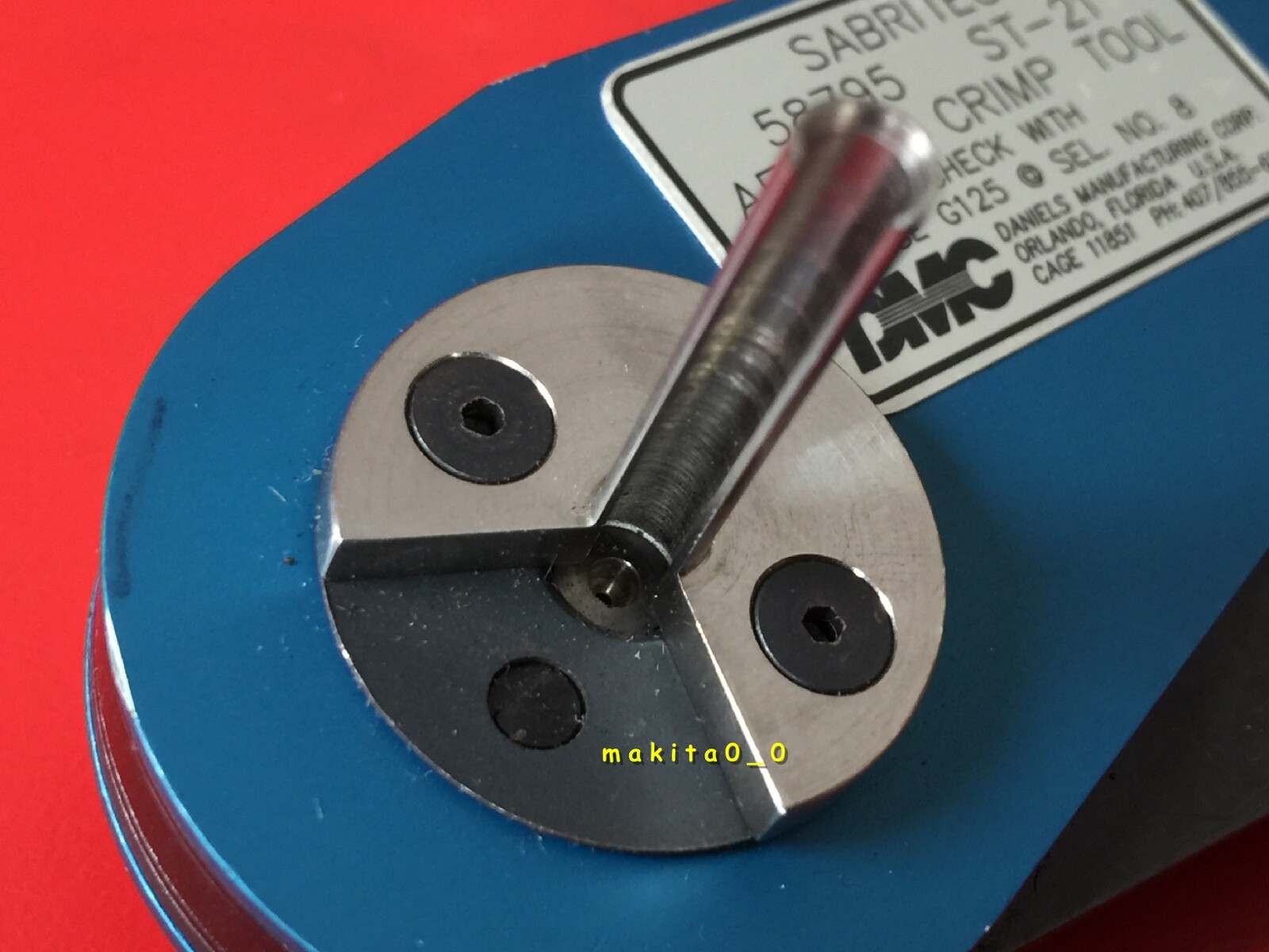 Daniels DMC AFM-14, Ratchet Crimping Tool, Sabritec 58795 ST-21 | eBay UK