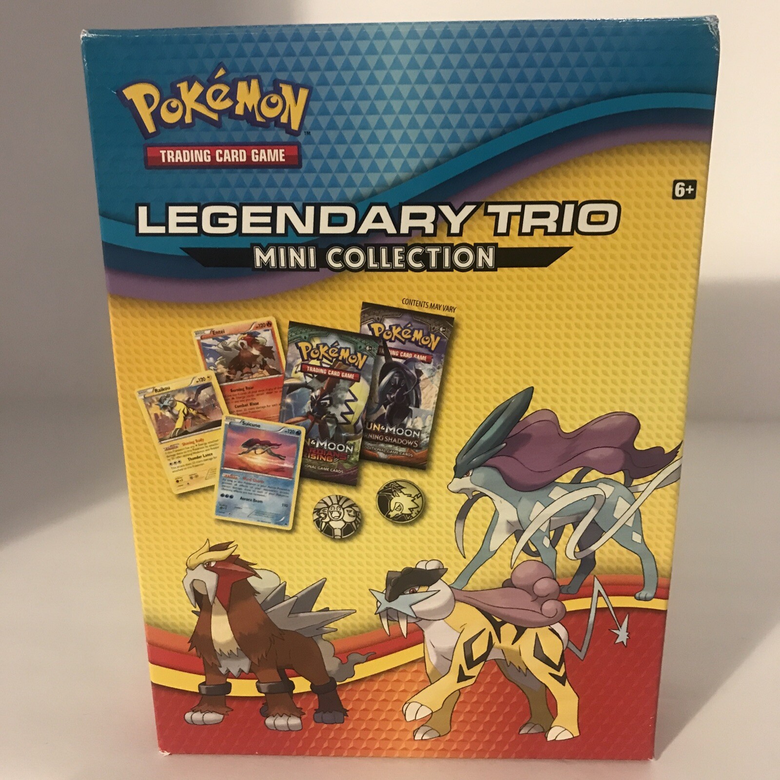 Pokemon Legendary Trio Mini Collection Trading Card Game Nintendo 2018 ...