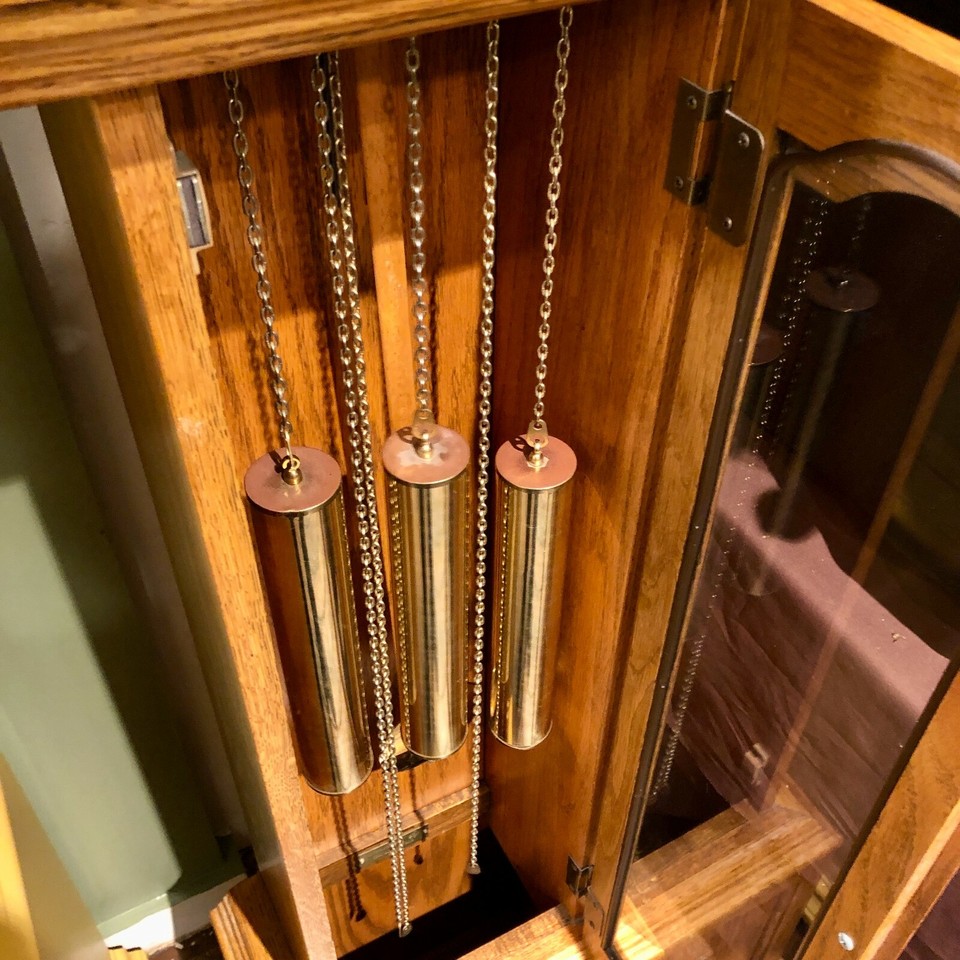 Beautiful Emperor Model 101 Grandfather Clock ~ Handcrafted 1979 ...