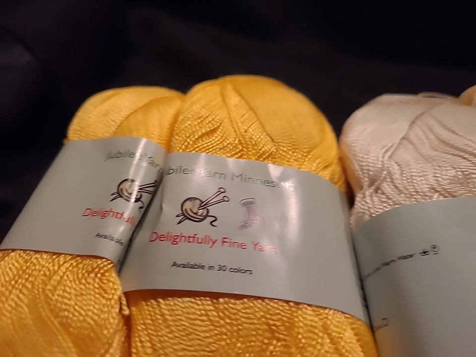 JubileeYarn Minnesota Delightfully Fine Yarn - Shades Of Yellow | eBay