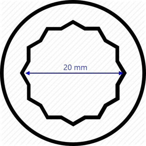 Porsche Wheel Lock Key Rim Anti-Theft Lug Nut Locking Stud removal tool ...