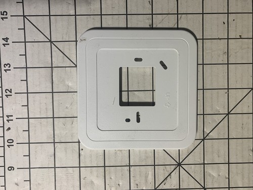 Thermostat back plate (goof plate) off white 4.75"wide x 4.75" tall ...