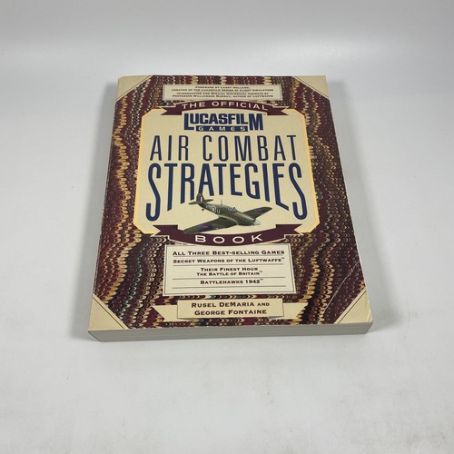 The Official Air Combat Strategies Book - LucasFilm Games 9781559580793 ...