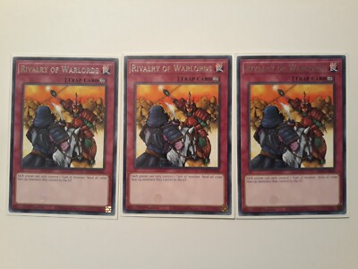 Yugioh | 3x | Rivalry of Warlords | KICO | 1st Edition | Rare | Near ...