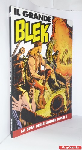 IL GRANDE BLEK 55 LA SPIA DELLE GIUBBE ROSSE I GAZZETTA DELLO SPORT IF FUMETTO | eBay