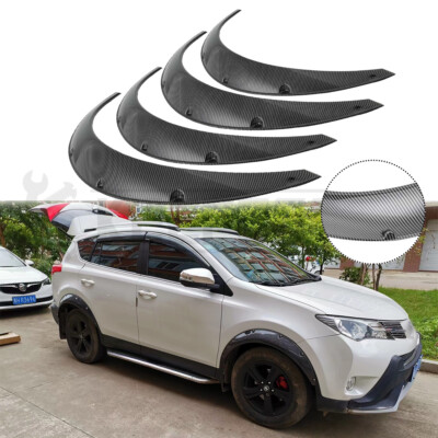 Carbon Fiber Fender Flares Wide Body Kit Wheel Arches Durable For ...