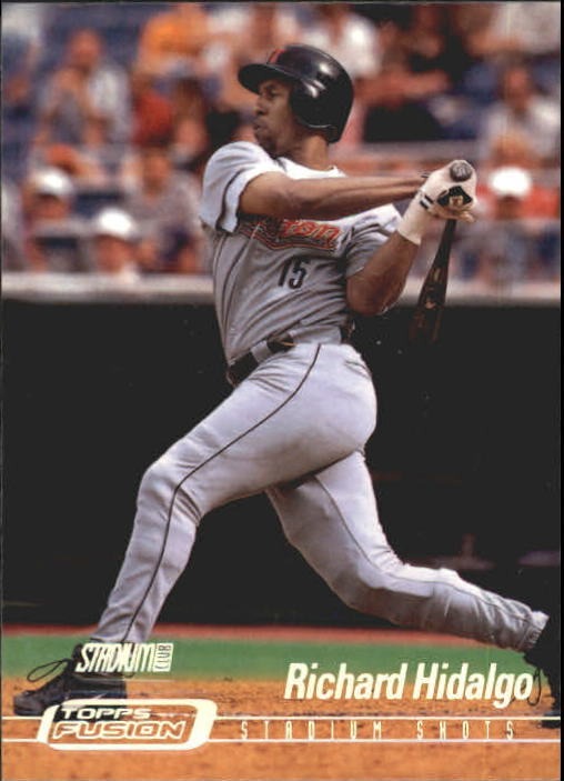 2001 Topps Fusion #200 Richard Hidalgo SC | eBay