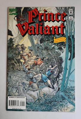 Prince Valiant #1 In the Days of King Arthur Marvel Comics 1994 Direct ...