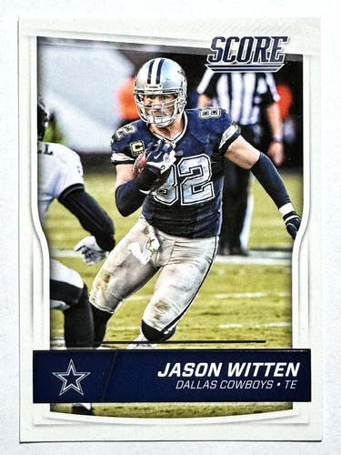 JASON WITTEN Dallas Cowboys, Raiders 2016 Panini Score Football Card ...