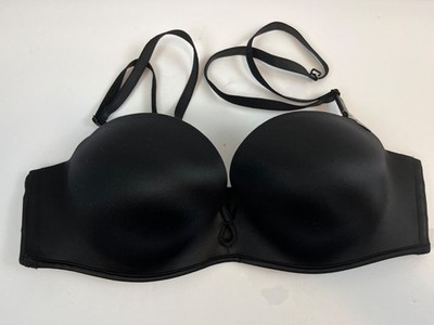 Victoria's Secret Bombshell Bra Black 36A Push Up Adds 2 Sizes | eBay