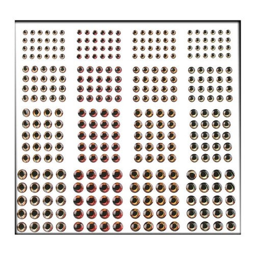 336Pcs Artificial Fishing Baits Eye For Anglers & Beginner 4D Fish Eye ...
