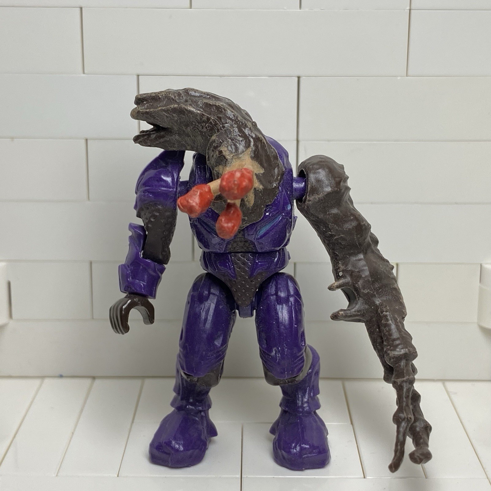 HALO Mega Bloks- Purple & Brown Flood Infected Elite Figure | eBay