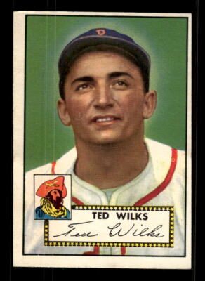 1952 Topps #109 Ted Wilks - GOOD - EXACT SCAN - LOW GRADE SET FILLER | eBay