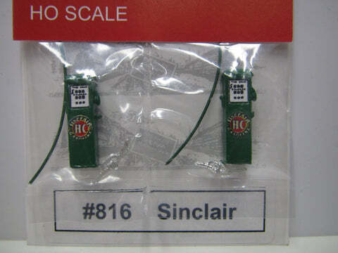 JL Innovative 816 HO Scale Sinclair Gas Pumps (2) | eBay