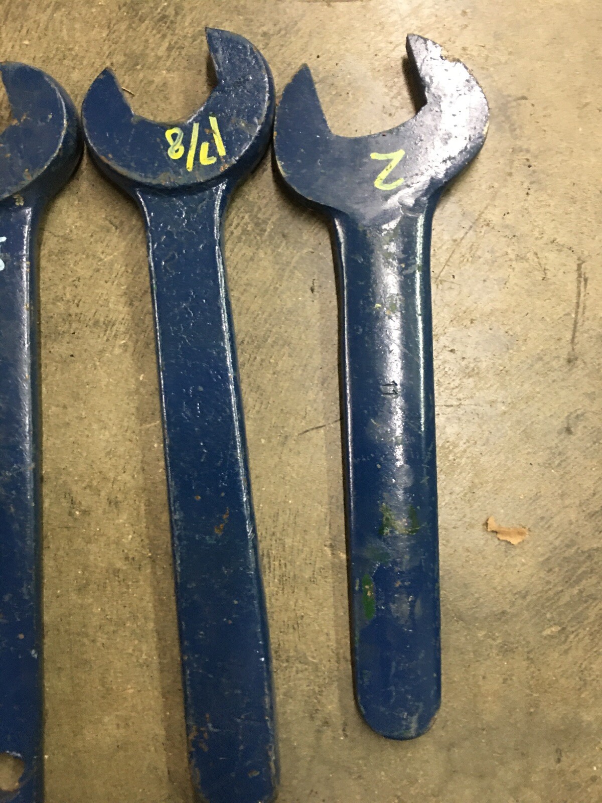 Lot Of 6 Engineers Wrenches 1-1/16”- 2”, Williams, Proto, Armstrong ...
