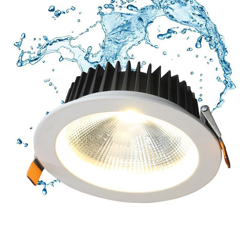 LED Indoor/Outdoor Lamp COB Ceiling Light Fixture Waterproof Downlight ...