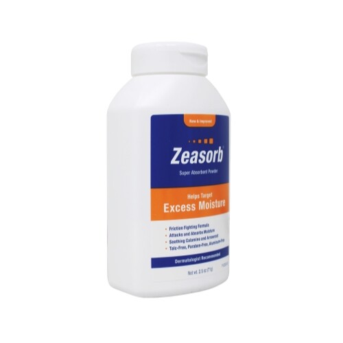 6 Pack Zeasorb Prevention Super Absorbent Powder Foot Care 2.5 Ounce ...