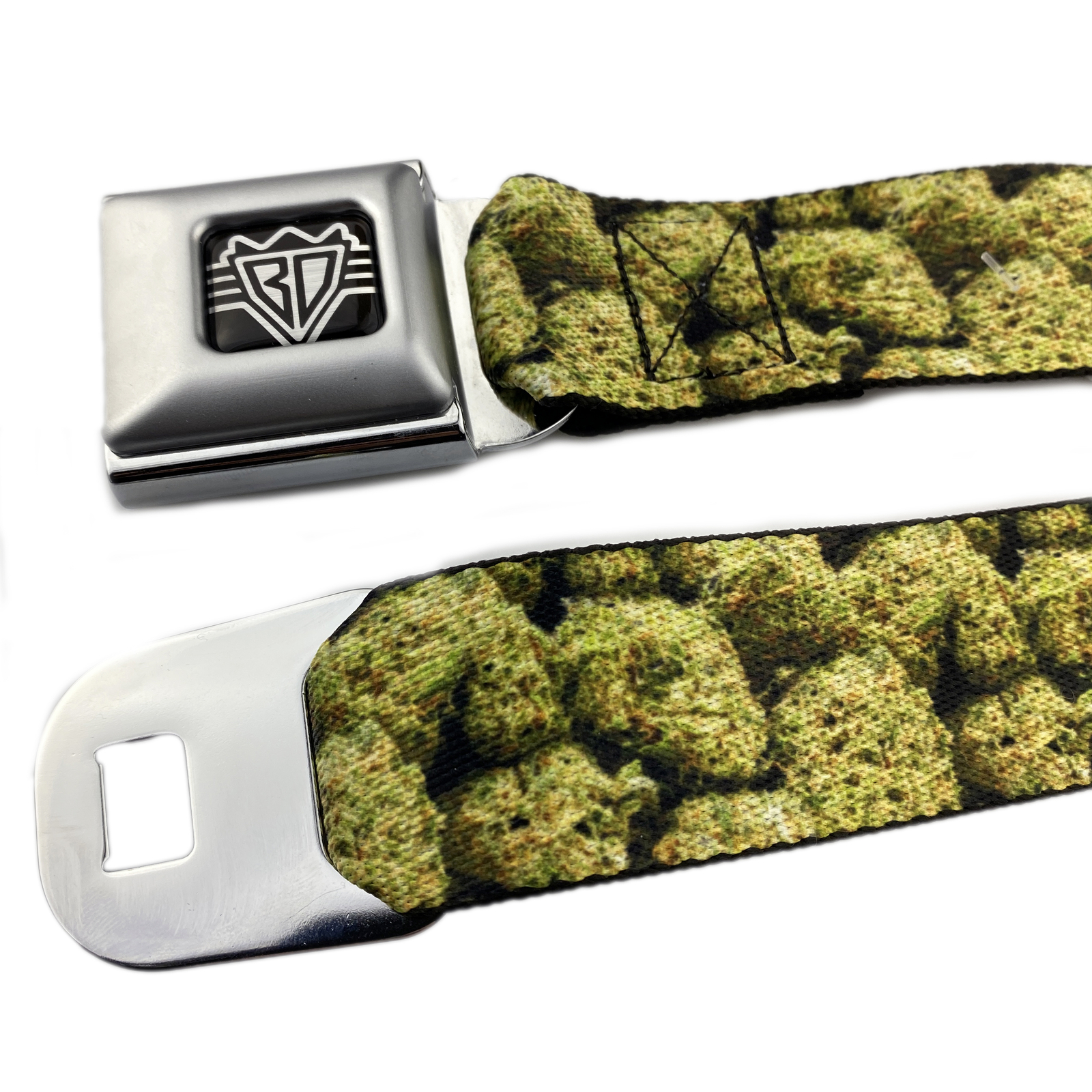 Nuggets Stacked Vivid Marijuana Weed Nugs Seatbelt Style Seat Belt ...