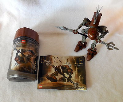 Lego Bionicle RAHKSHI PANRAHK Lego 8587 canister instruction book Boys ...
